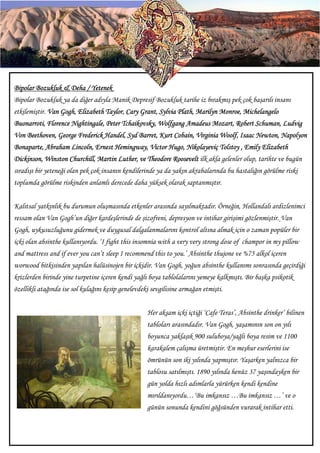 Bi̇polar sendromu | PDF