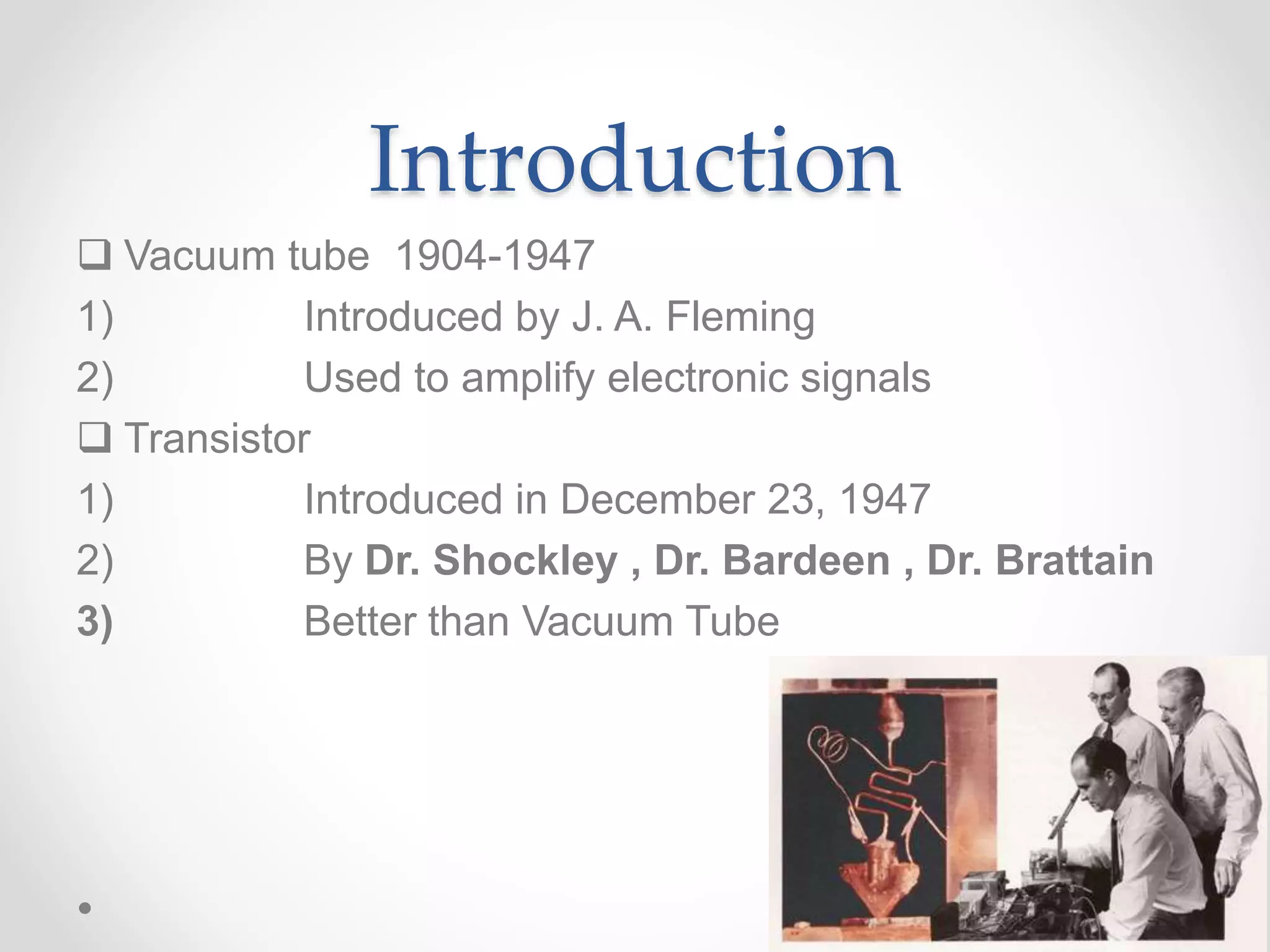 Bipolar Transistor | PPTX