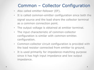 Bipolar Transistor | PPTX