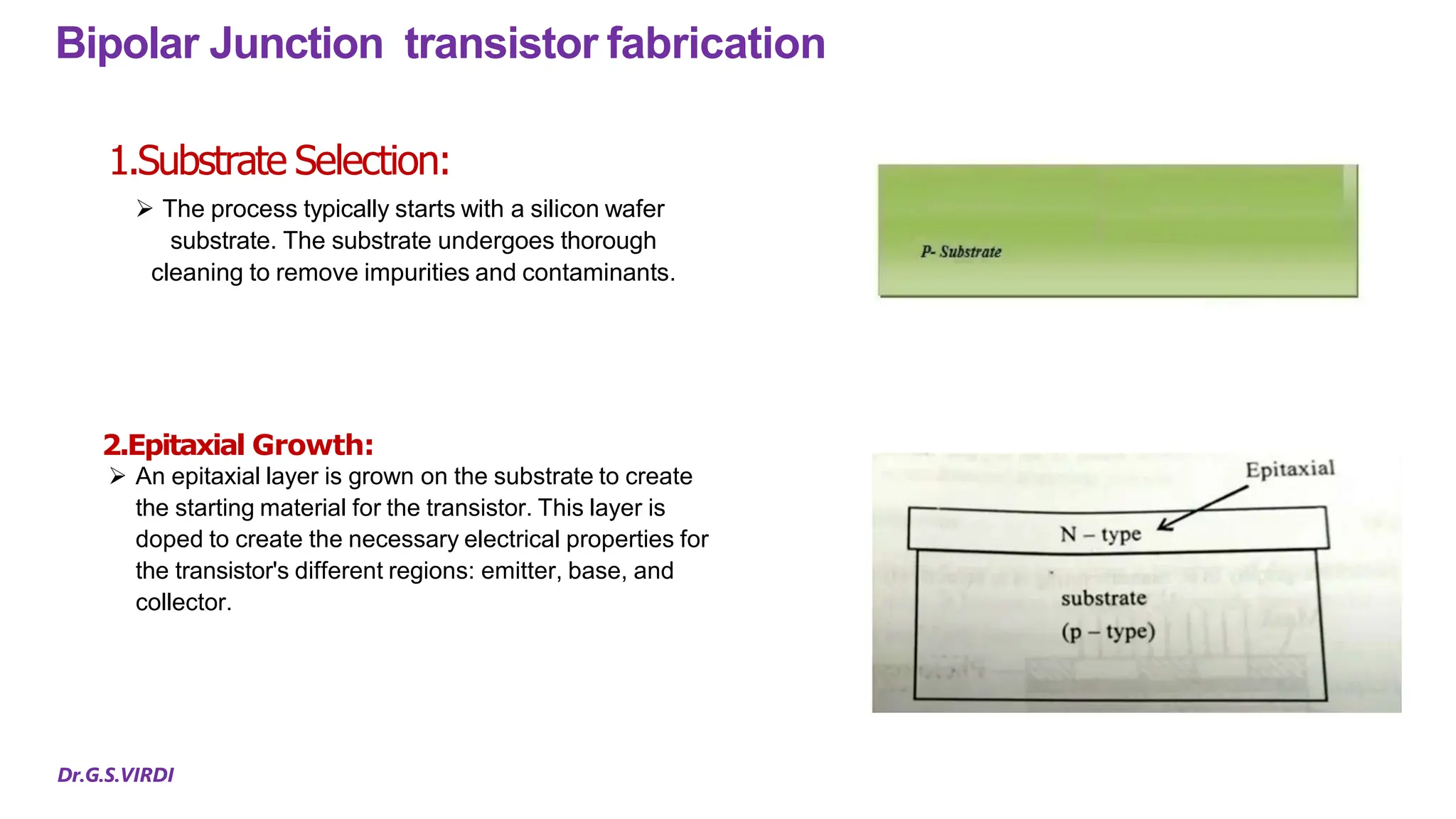 “Step-by-Step Fabrication of Bipolar Junction Transistors (BJTs)” | PDF