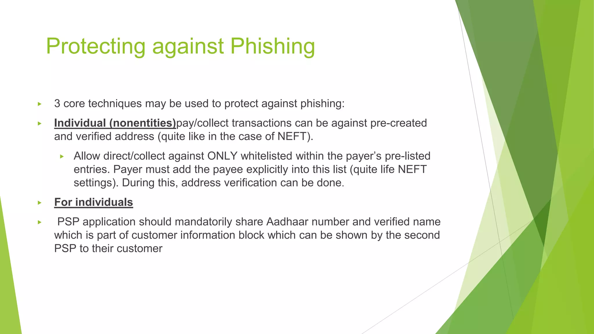 Unified payment interface and its security | PPTX | Credit Cards ...