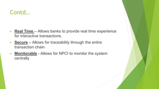 Unified payment interface and its security | PPTX