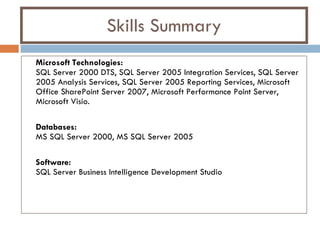 Bi Ppt Portfolio Elmer Donavan | PPT