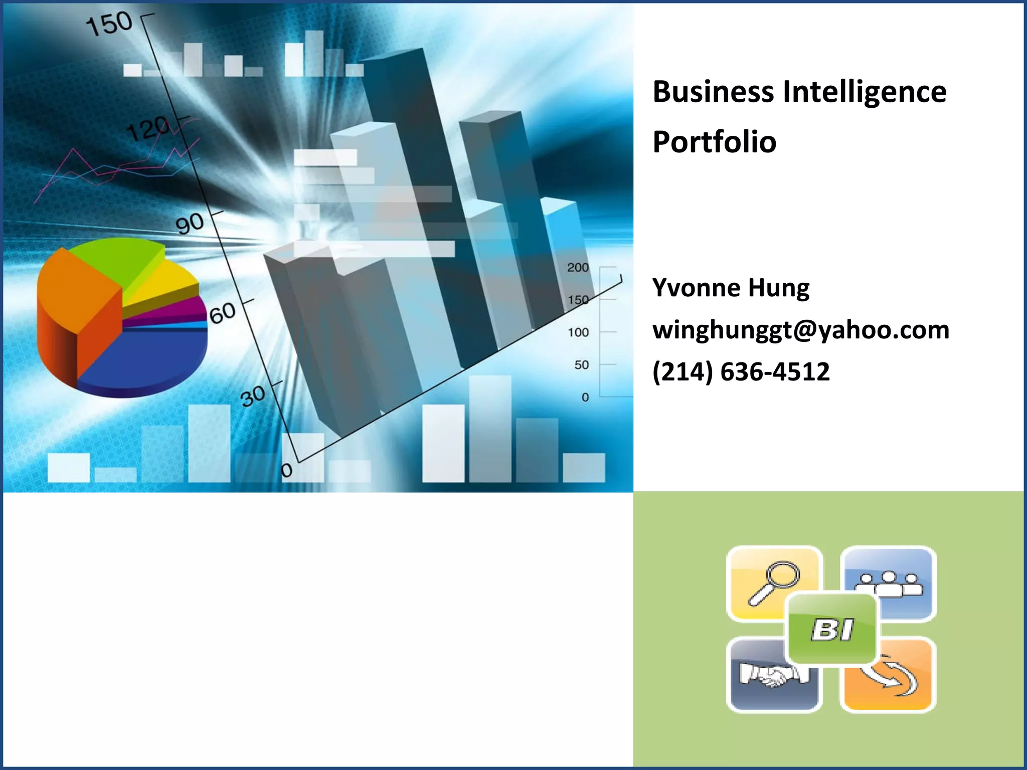 Business Intelligence Portfolio | PPT