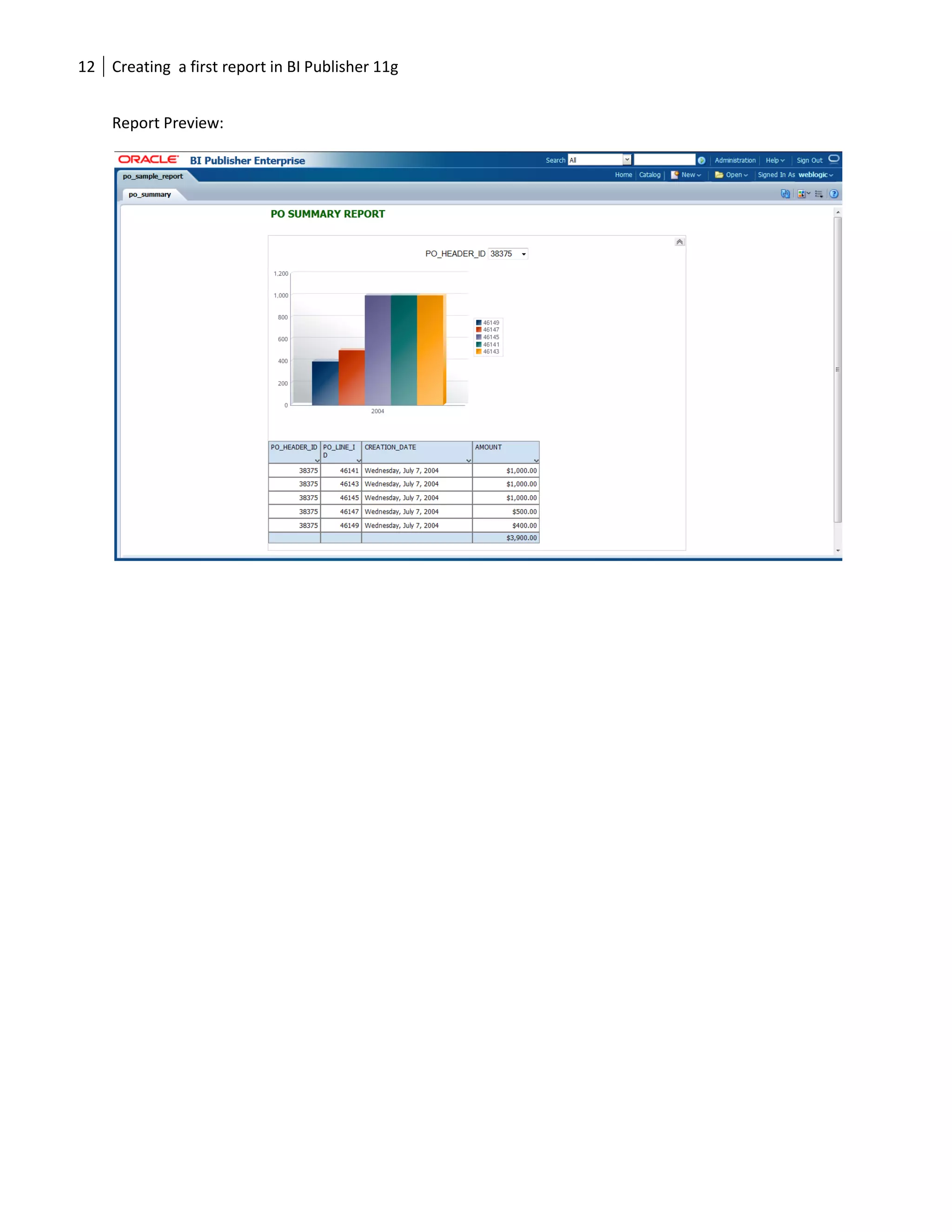 Bi publisher starter guide to develop first report | PDF