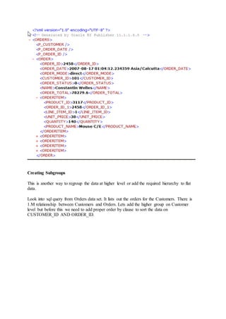 OBIEE publisher with Report creation - Tutorial | DOCX