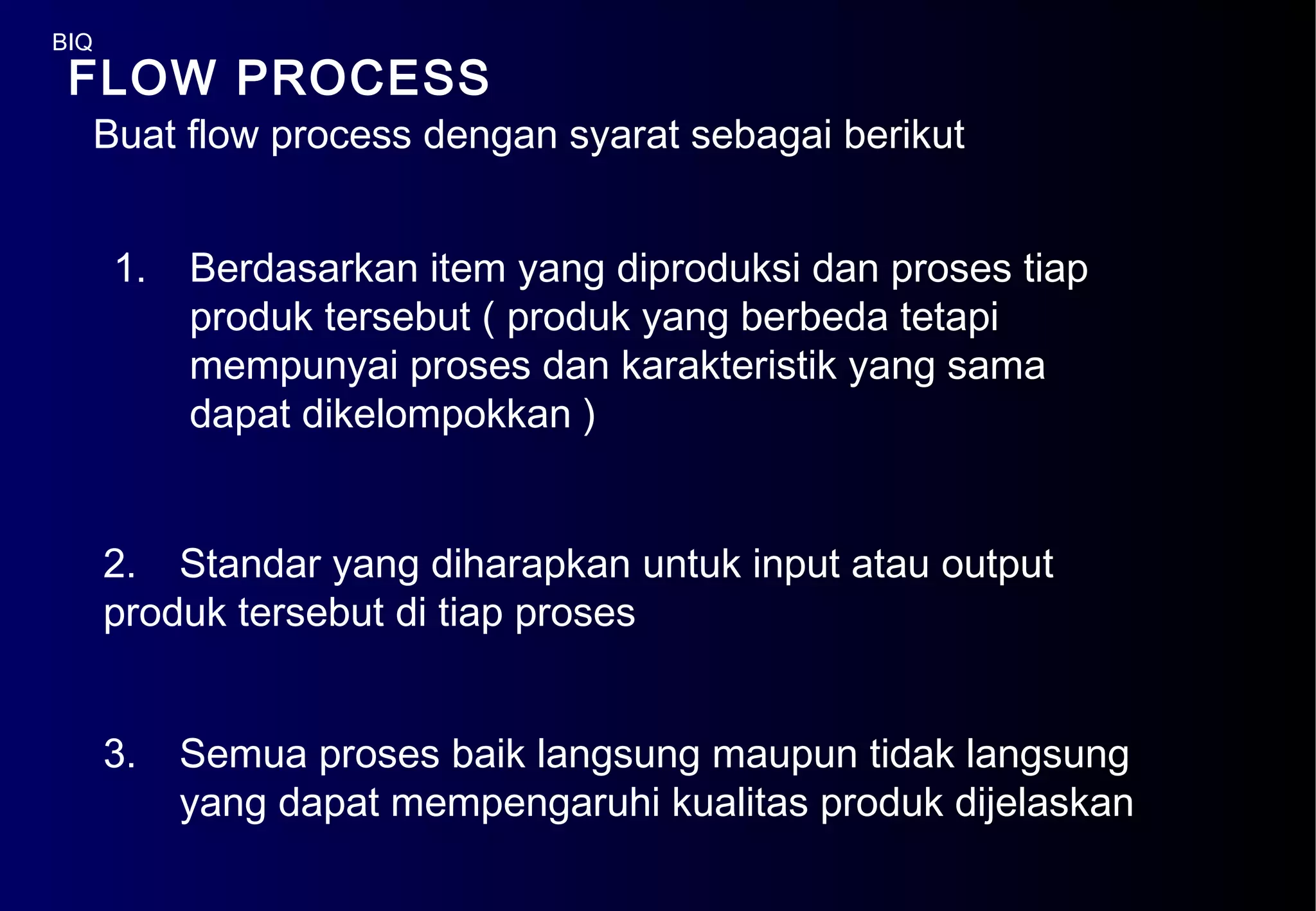 Biq built in quality | PPT