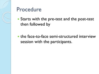 qualitative research and approaches | PPT