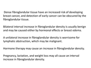 BIRADS, Breast Ultrasound, mamography | PPTX