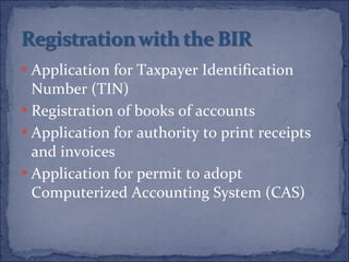 BIR and the enterprise | PPT