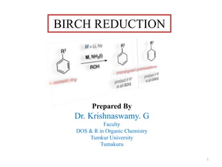 Birch reduction | PPTX
