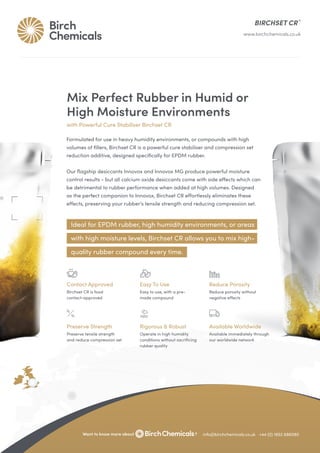 Birchset cr leaflet | PDF