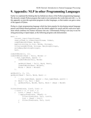 Bird05 nltk-intro | PDF