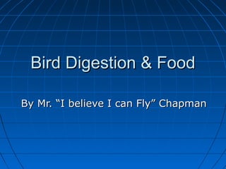 Bird digestion | PPT