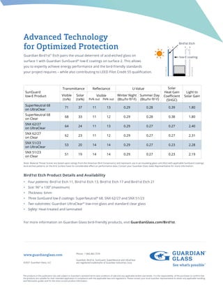 Guardian Bird etch flyer | PDF