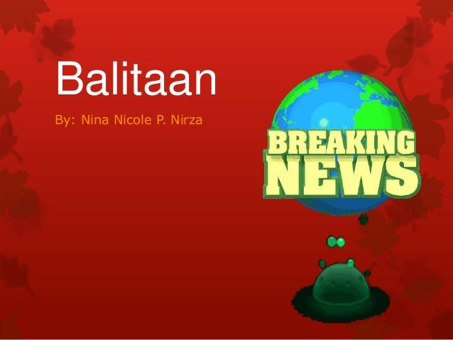 Bird flu -balitaan -4th grading -3rd year