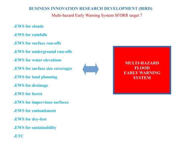 Bird georges radjou sendai framework disaster (sfdrr) | PDF
