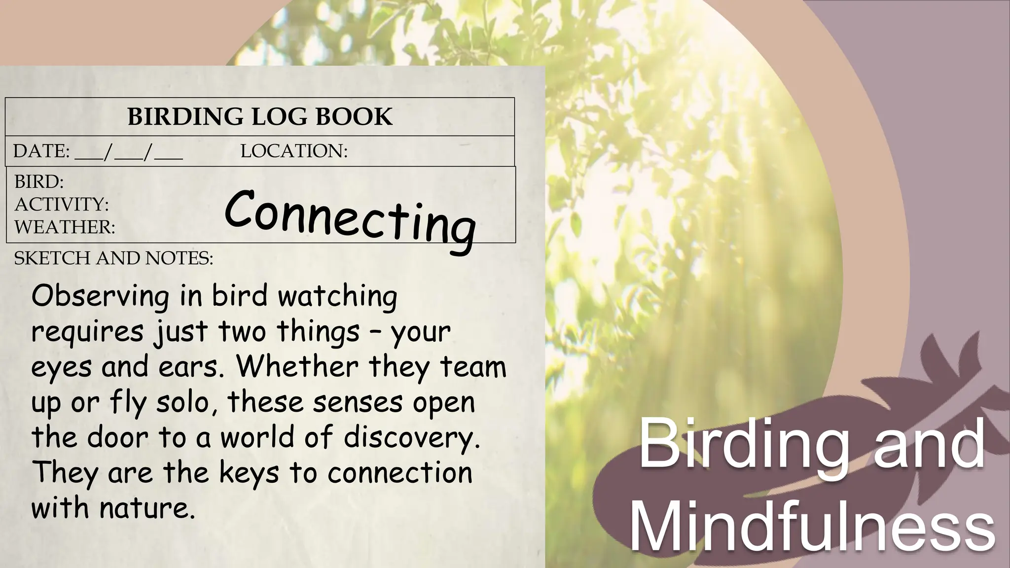Bird Watching and Mindfulness Powerpoint.pptx