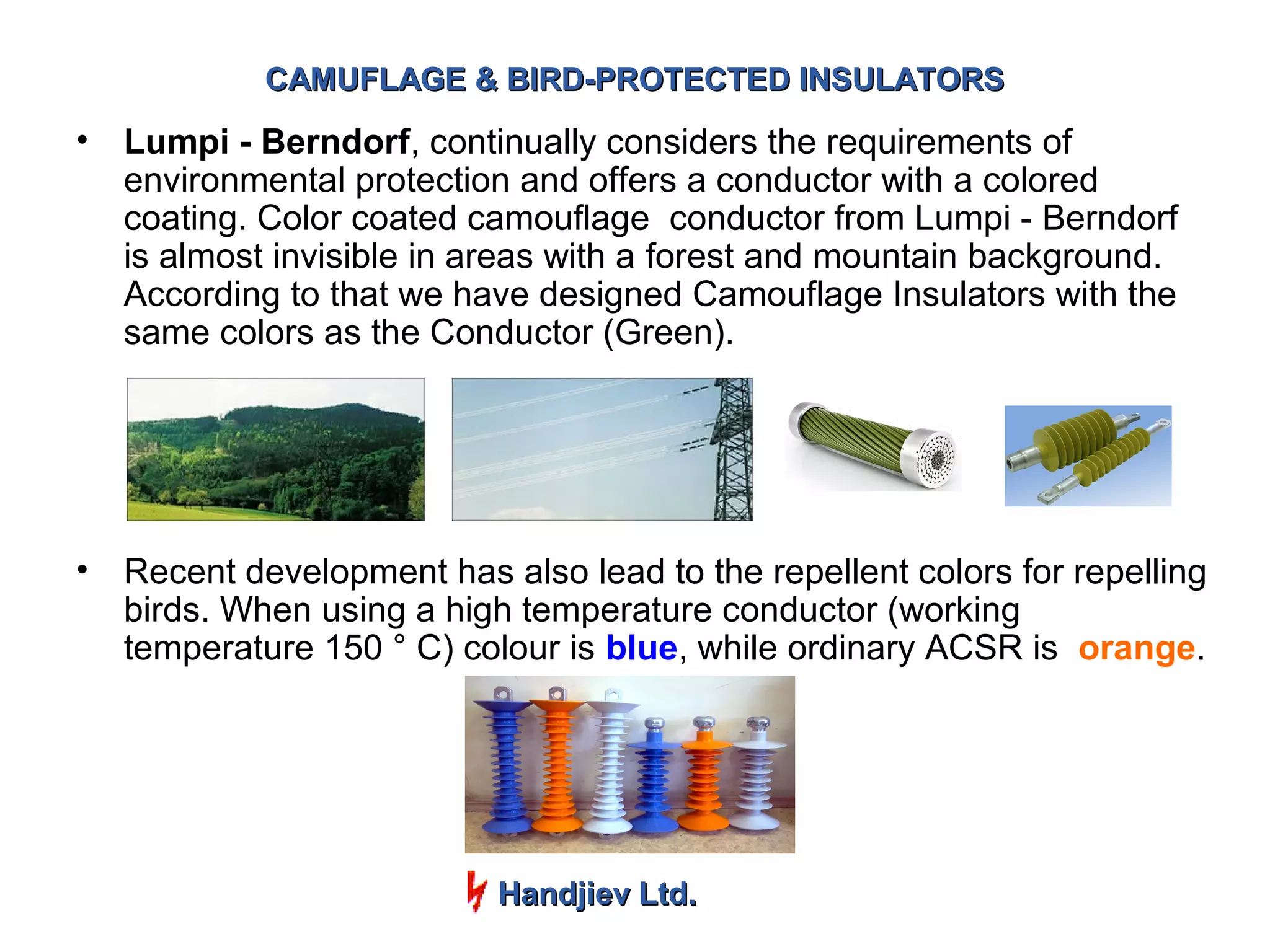 Bird protection insulators+conductor | PPT