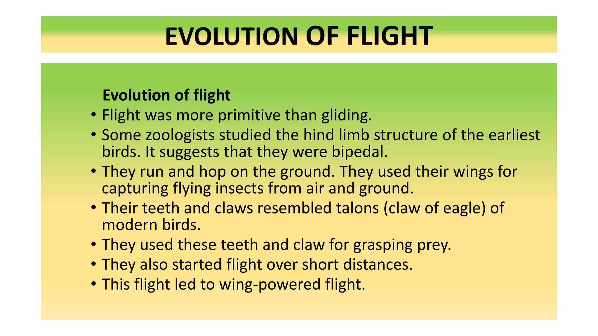 Birds, evolutionary prospective | PDF