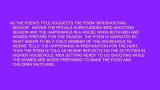 Birdshooting season.pptx