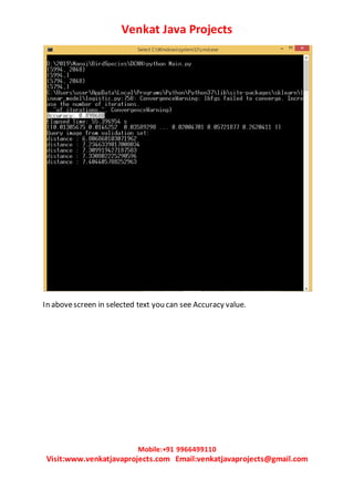 Bird species identification using deep learning | DOCX
