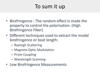 Birefringence measurements | PPT
