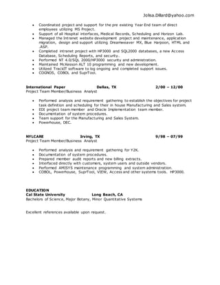 Portfolio Sp. July 2010 | DOC