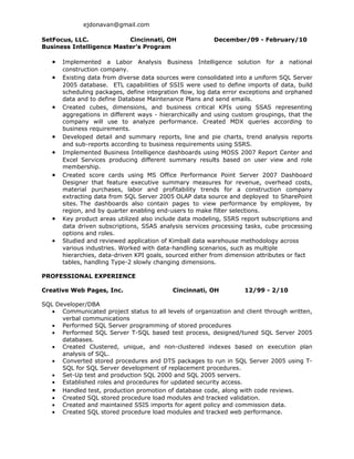 Bi Resume Ejd | PDF