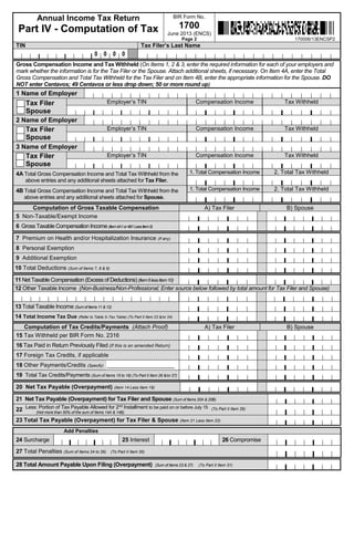 Bir form 1700 | PDF