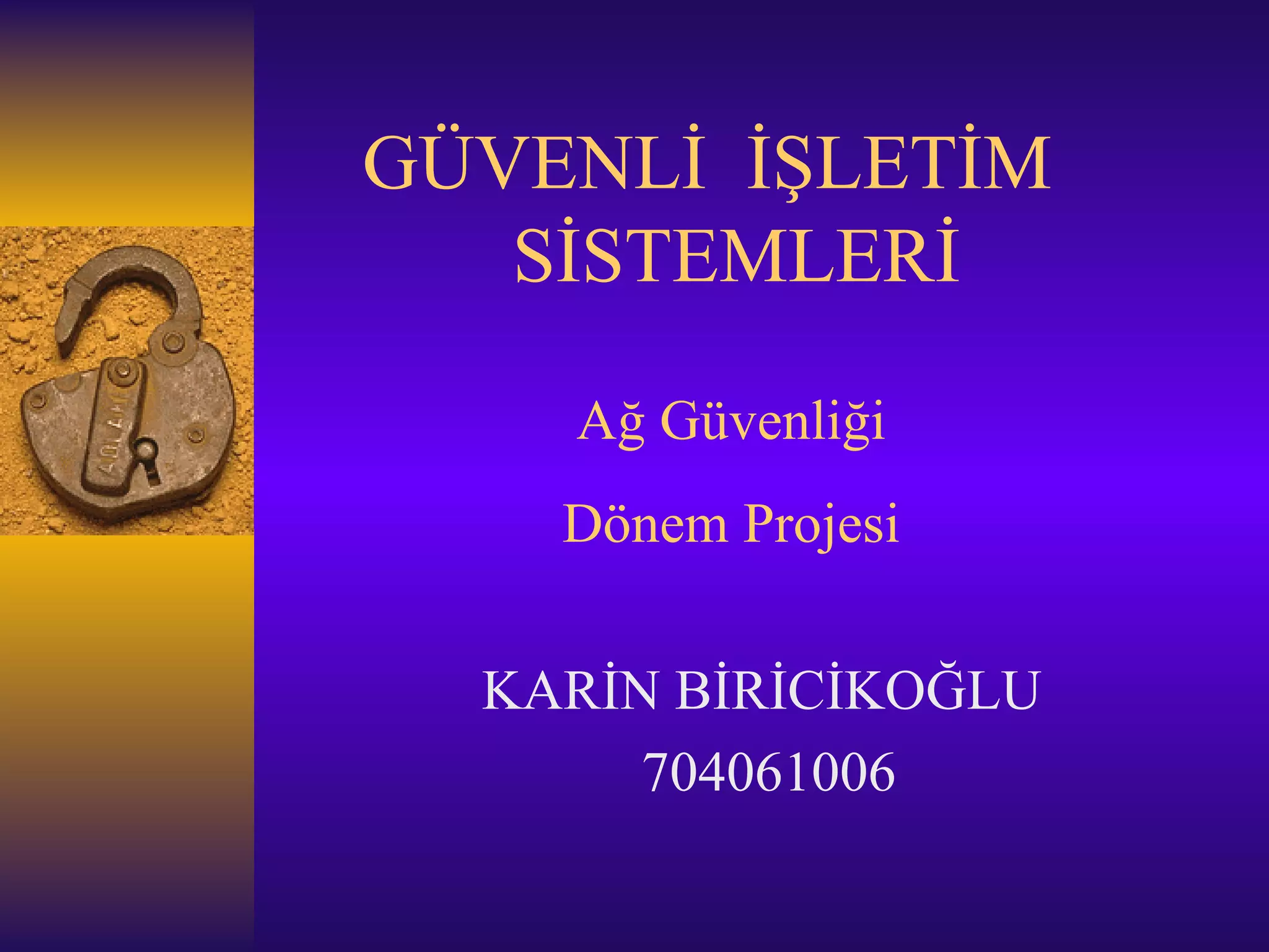 Biricikoglu Islsisguv Sunum | PPT