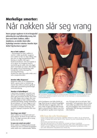 Når nakken slå seg vrang | PDF