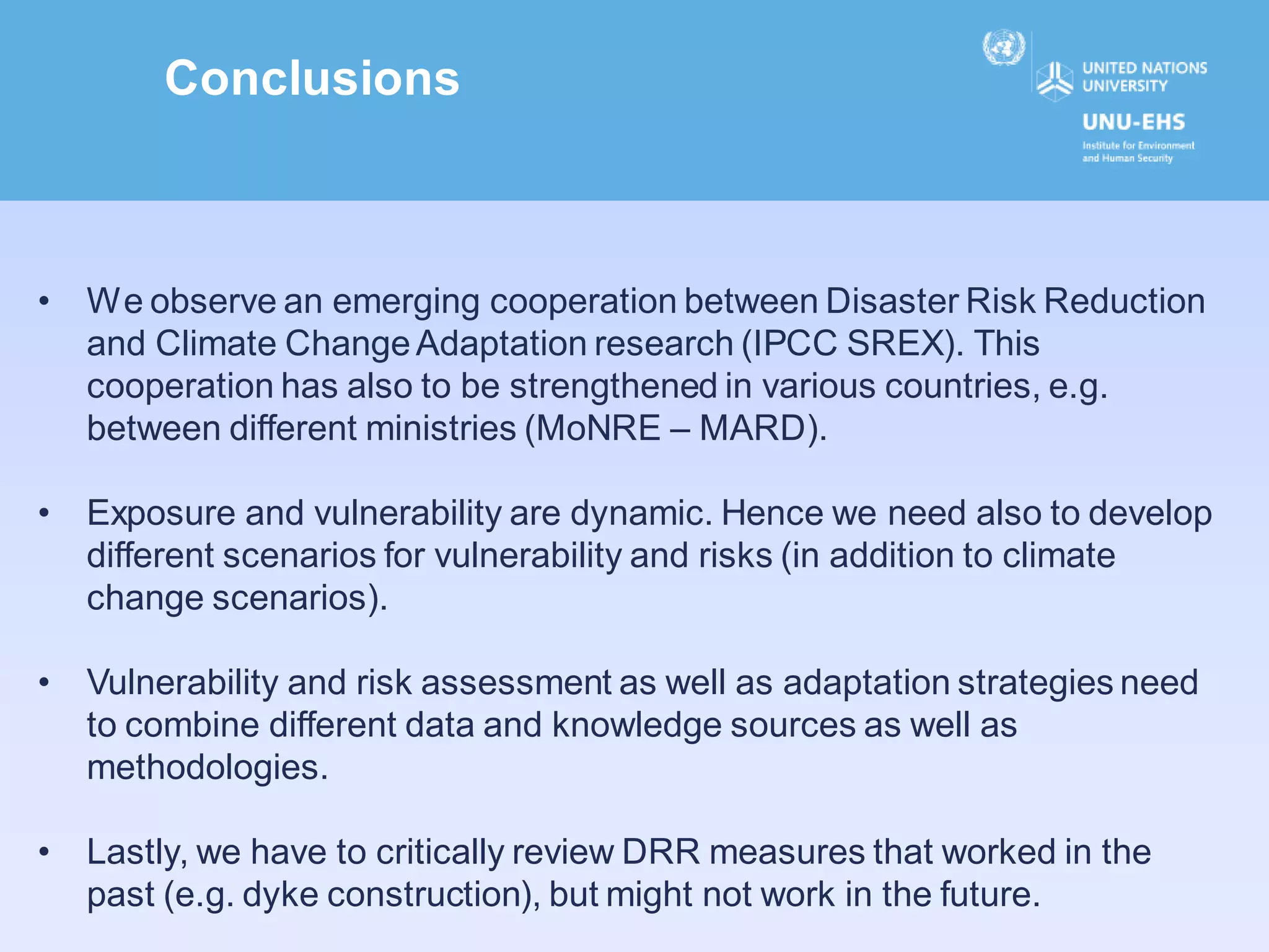 Adaptive Disaster Risk Reduction | PPT