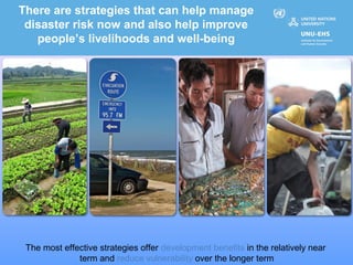 Rio+20 and the future of sustainability and disaster risk reduction | PPT