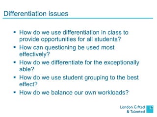 Birmingham Differentiating Learning Optimus For Gt Students | PPT