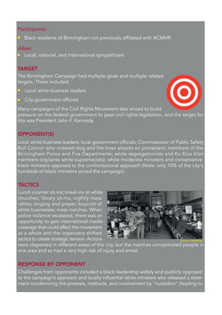 Civil Rights Movement Violence Firehose