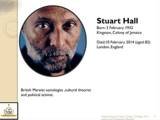 Birmingham School of Media- Theories by Stuart Hall and Raymond Williams.pptx