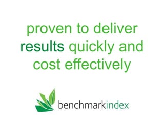 Benchmark Index is BACK! | PPTX