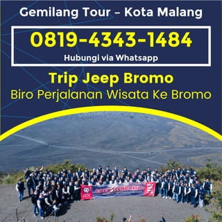 Biro Perjalanan Wisata Ke Bromo.PDF
