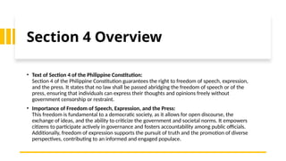 Article III, Section 2 of the Philippine Constitution | PPTX