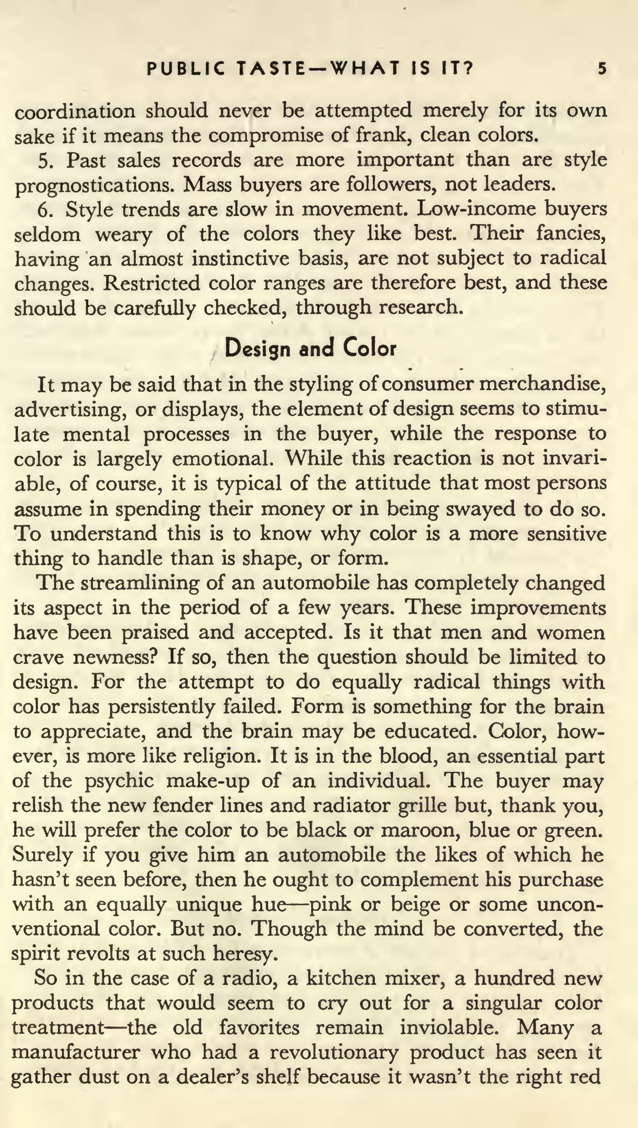 Birren, Faber (1956). Selling with Color. | PDF