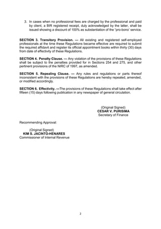 BIR RMO 4 2014 | PDF