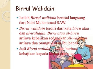 Birrul walidain | PPTX