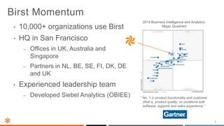 Instant Analytics with Birst and SAP HANA Cloud Platform for #sitNL | PPTX