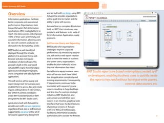 Actuate BIRT Studio | PDF | Desktop Publishing | Computer Software and Applications
