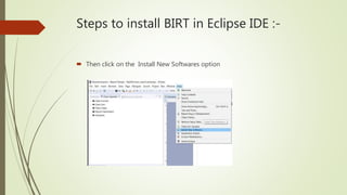 Birt (business intelligence and reporting tools) | PPTX