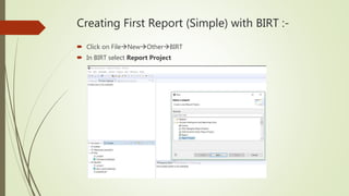 Birt Business Intelligence And Reporting Tools Pptx