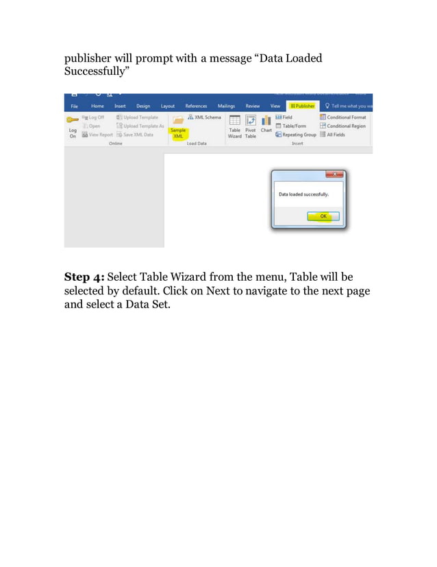 How to Create Oracle Fusion BI Publisher Report Using RTF Template | DOCX