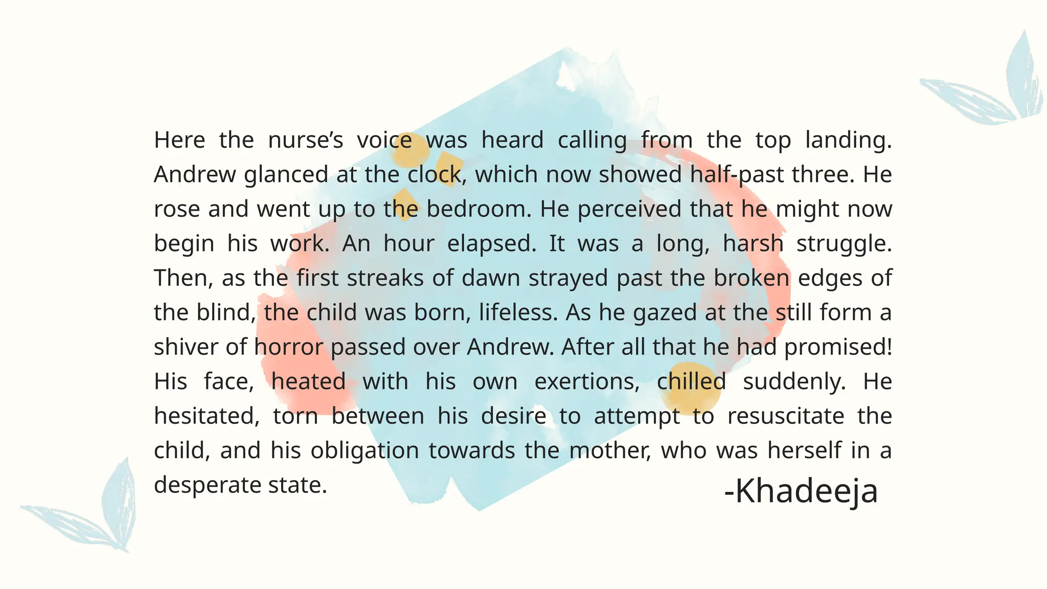 Birth Chapter Class 11 English CBSE.pptx