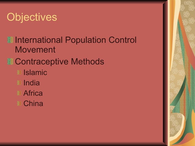 Birth Control | PPT